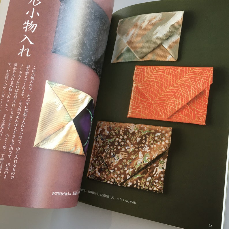 Basics and Arrangements Tea Covers Shifuku and Bags , How to Make,japan ...