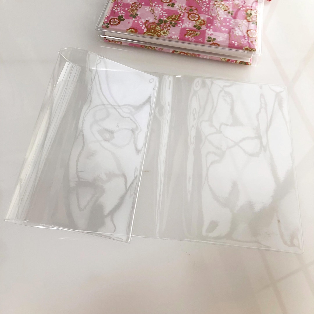 Vinyl Goshuincho Cover Plastic Protect Cover for Goshuincho 1pc - Etsy