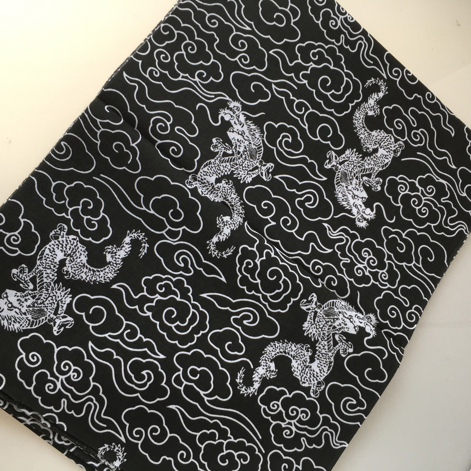 Japanese Tenugui Towel Fabric 90cm Japanese Traditional | Etsy