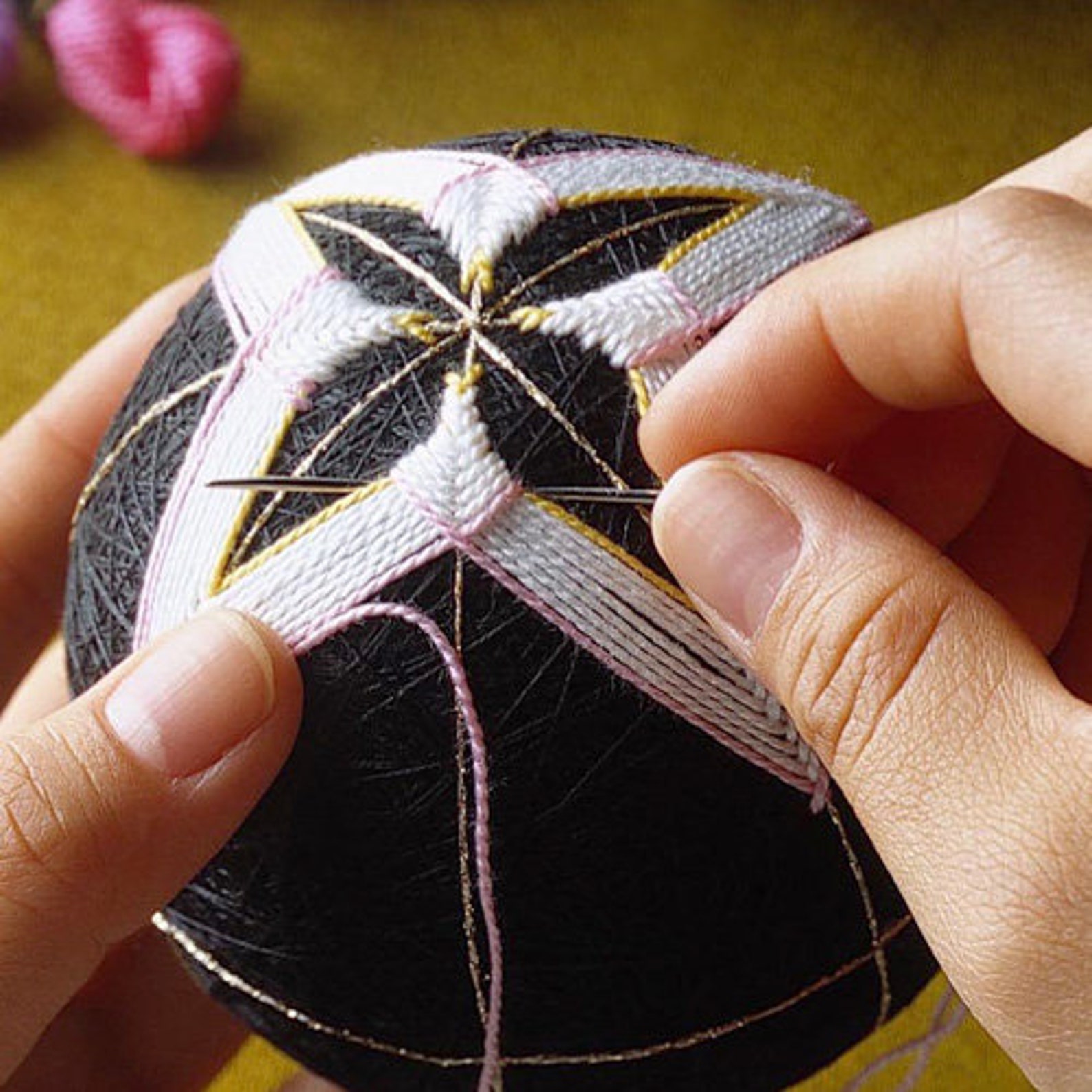 Olympus Temari Kit Japanese Thread Ball 2pc : Three - Etsy