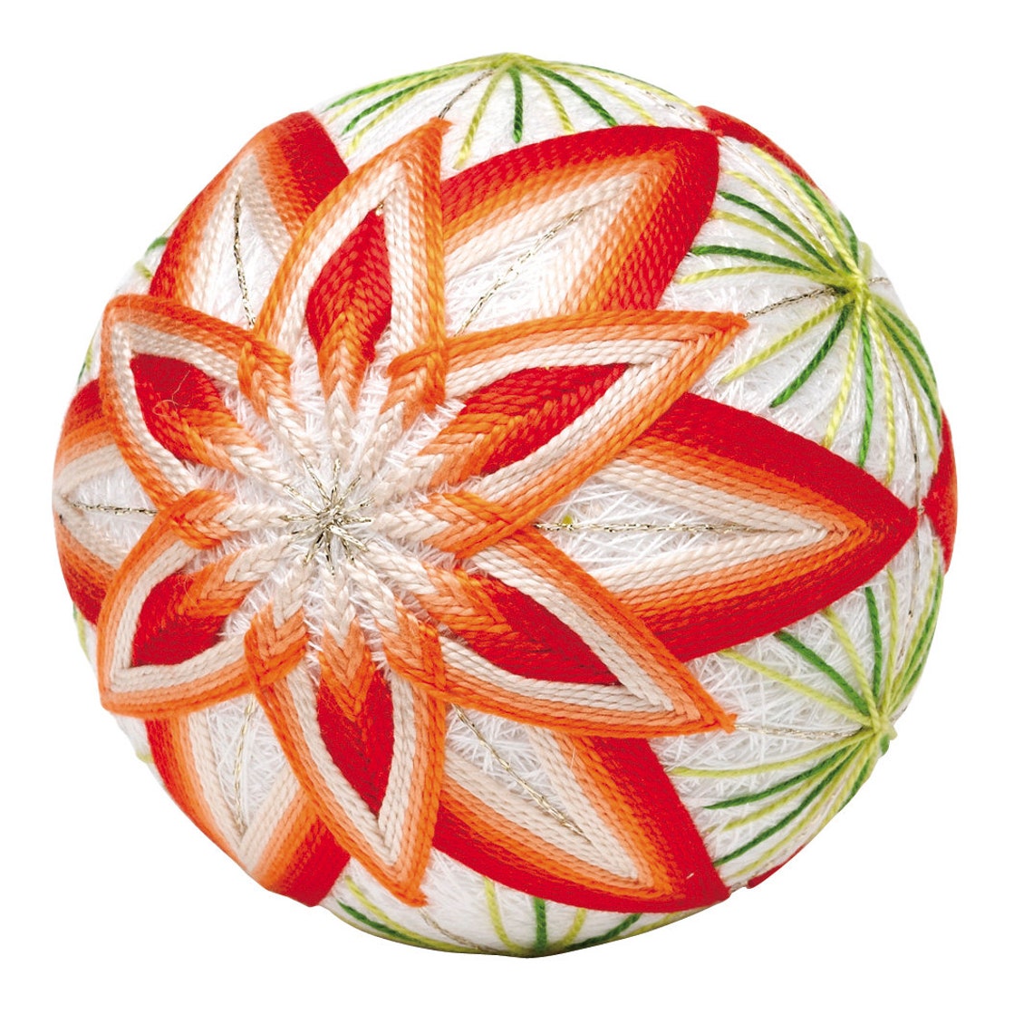 Olympus Temari Kit Japanese Embroidered Thread Ball: Clematis - Etsy