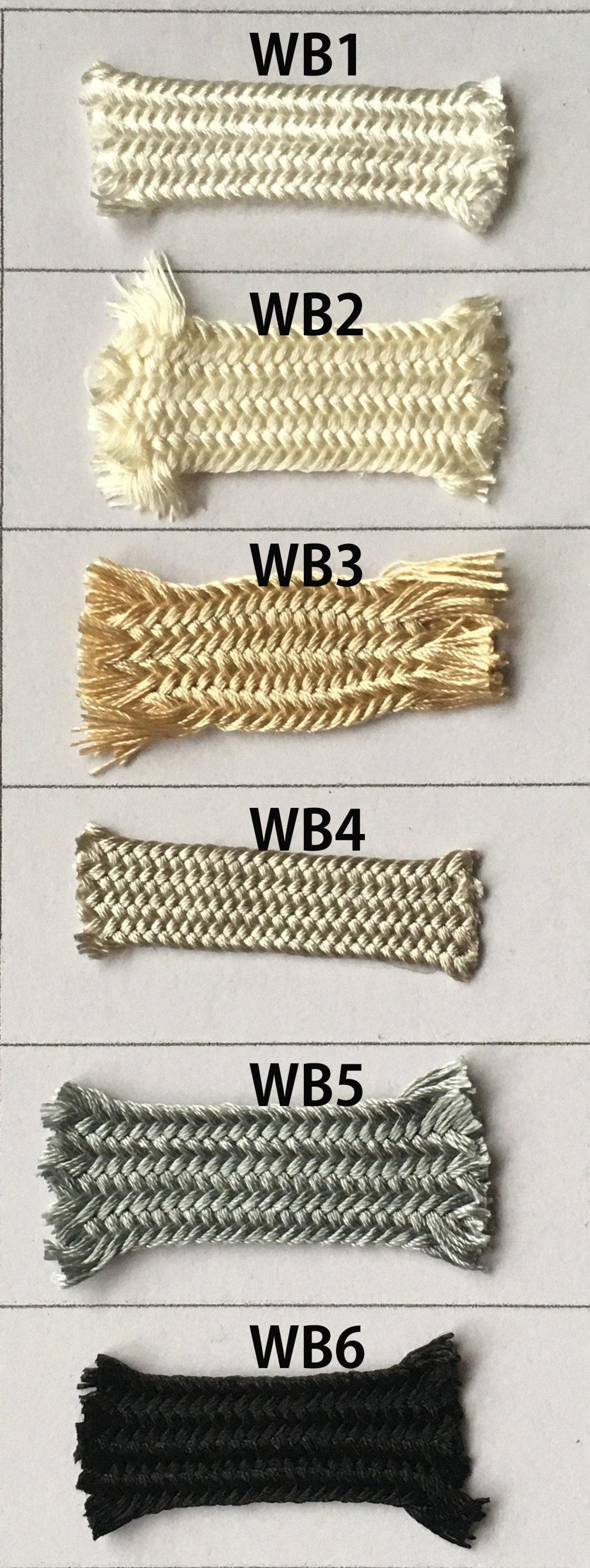 Pure Silk Round Braided Cord Kumihimo 4.5mm 1meter Japanese Silk Cord ...