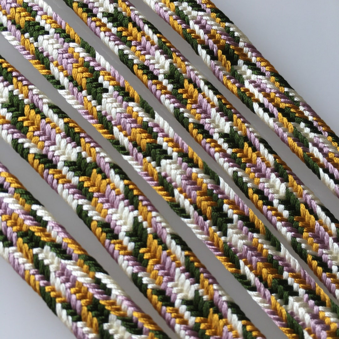 Silk Odoshi Ito Width 8mm (thickness 0.7mm) 10m Samurai Armor Silk ...
