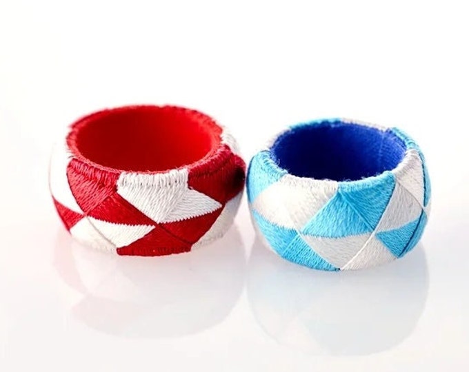 Kaga Yubinuki Kit Seigaiha Blue Sea Wave Pattern japanese Silk ...