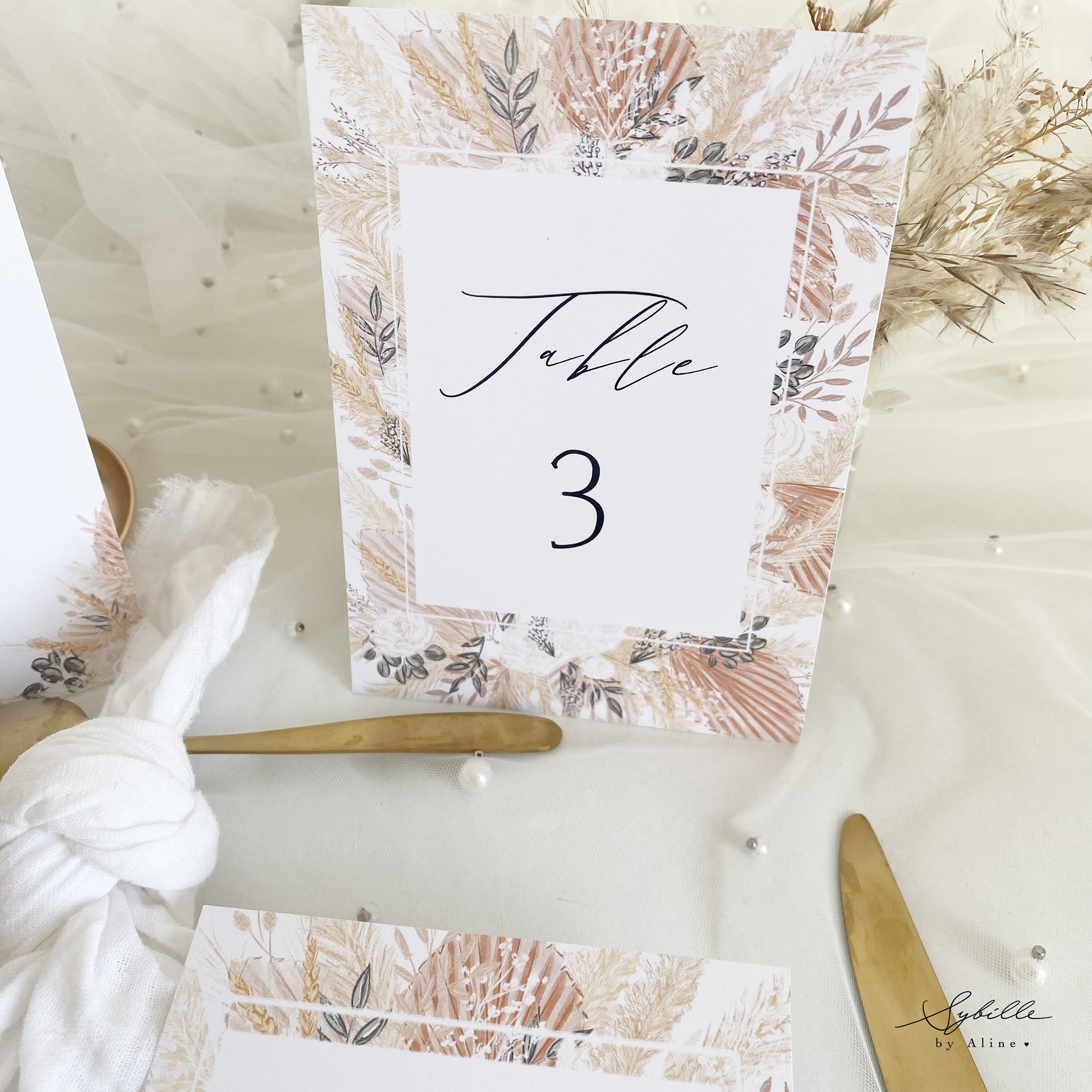 Wedding Menu, Pampas Menu, Table Plan, French Wedding Menus, Table ...