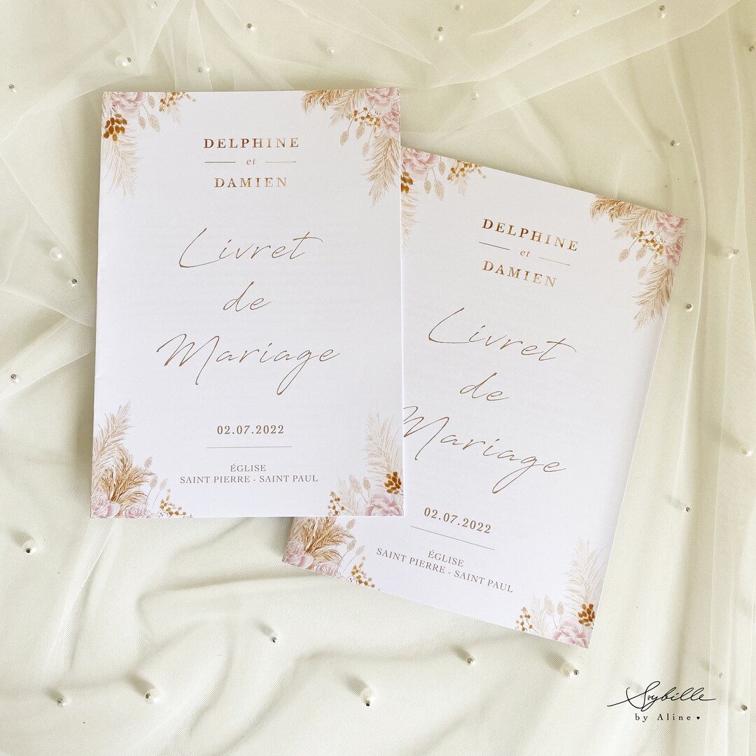 Wedding Mass Booklet, Baptism Booklet, Complete Mass Booklet, Wedding ...