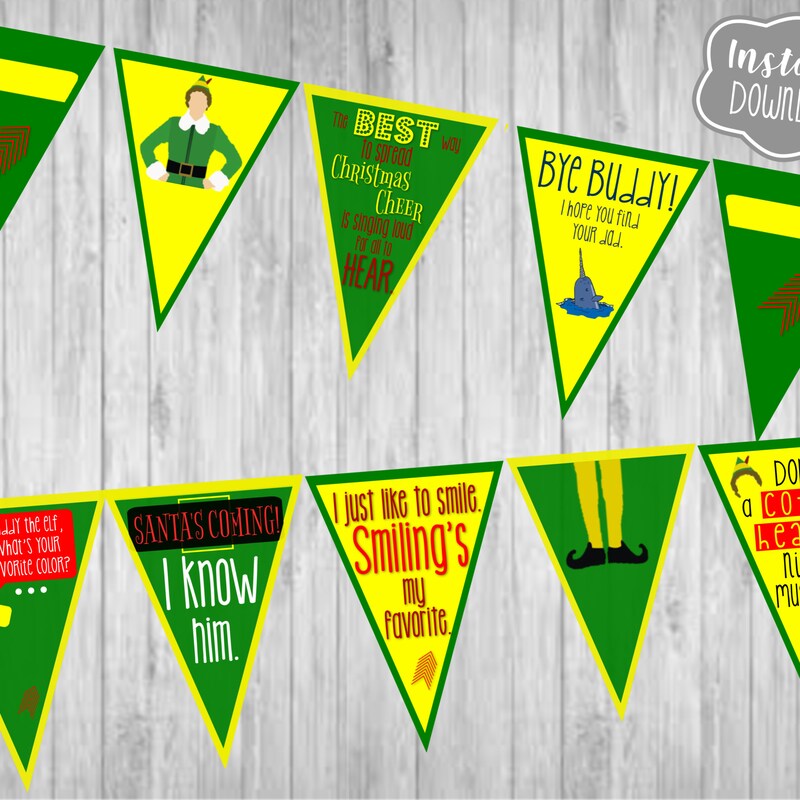 Buddy Elf Decorations - Etsy