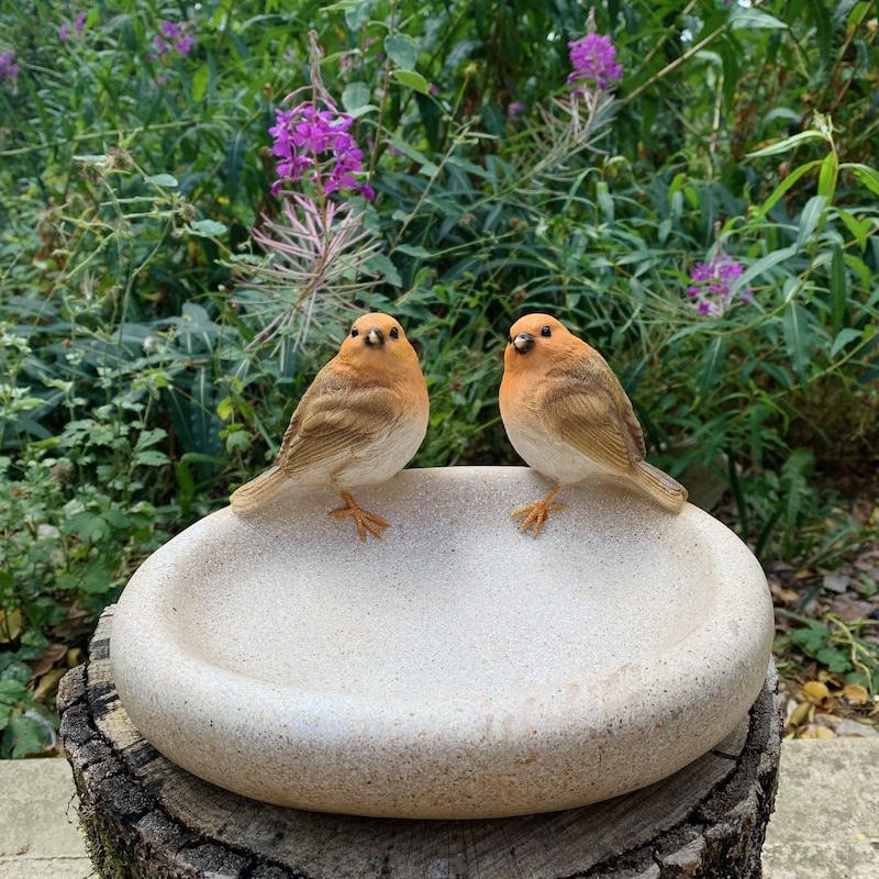 Small Stone Water Bowl - Etsy UK