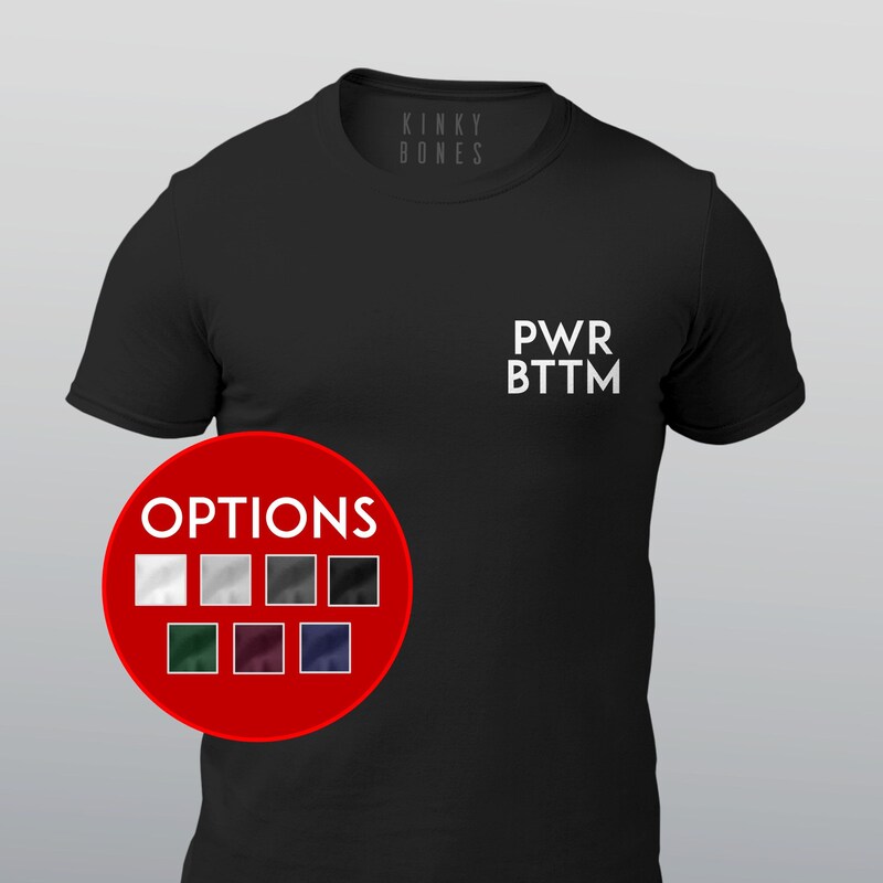 Power Bottom T Shirt - Etsy