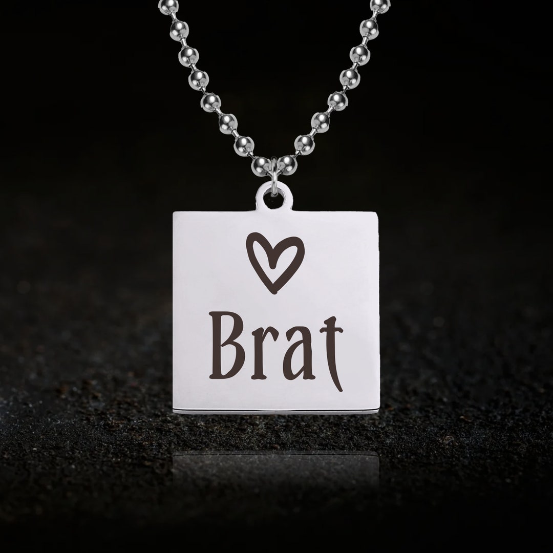 Brat Necklace Ddlg Abdl Etsy