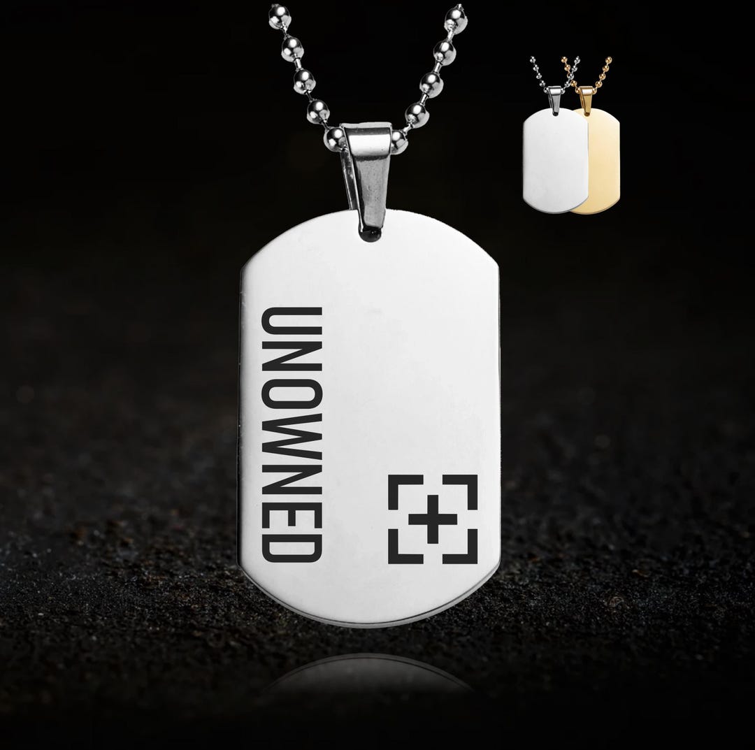 Un-collared, Un-owned Submissive or Slave Necklace, BDSM Necklace ...