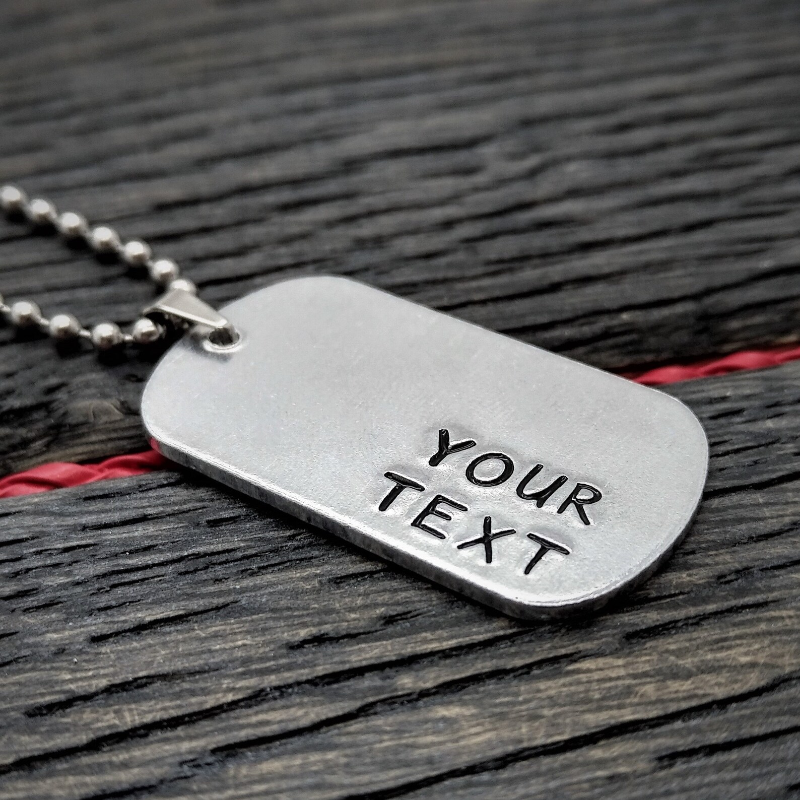 Custom Military Style Necklace | Etsy