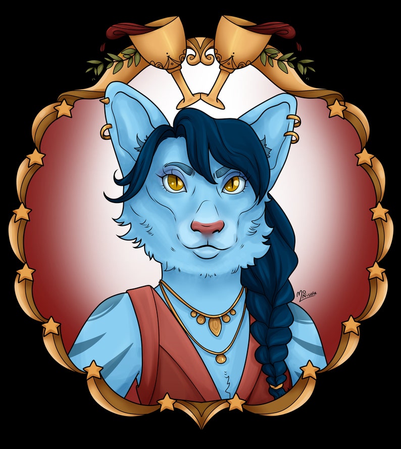 Custom Dnd Rpg Character Token Etsy
