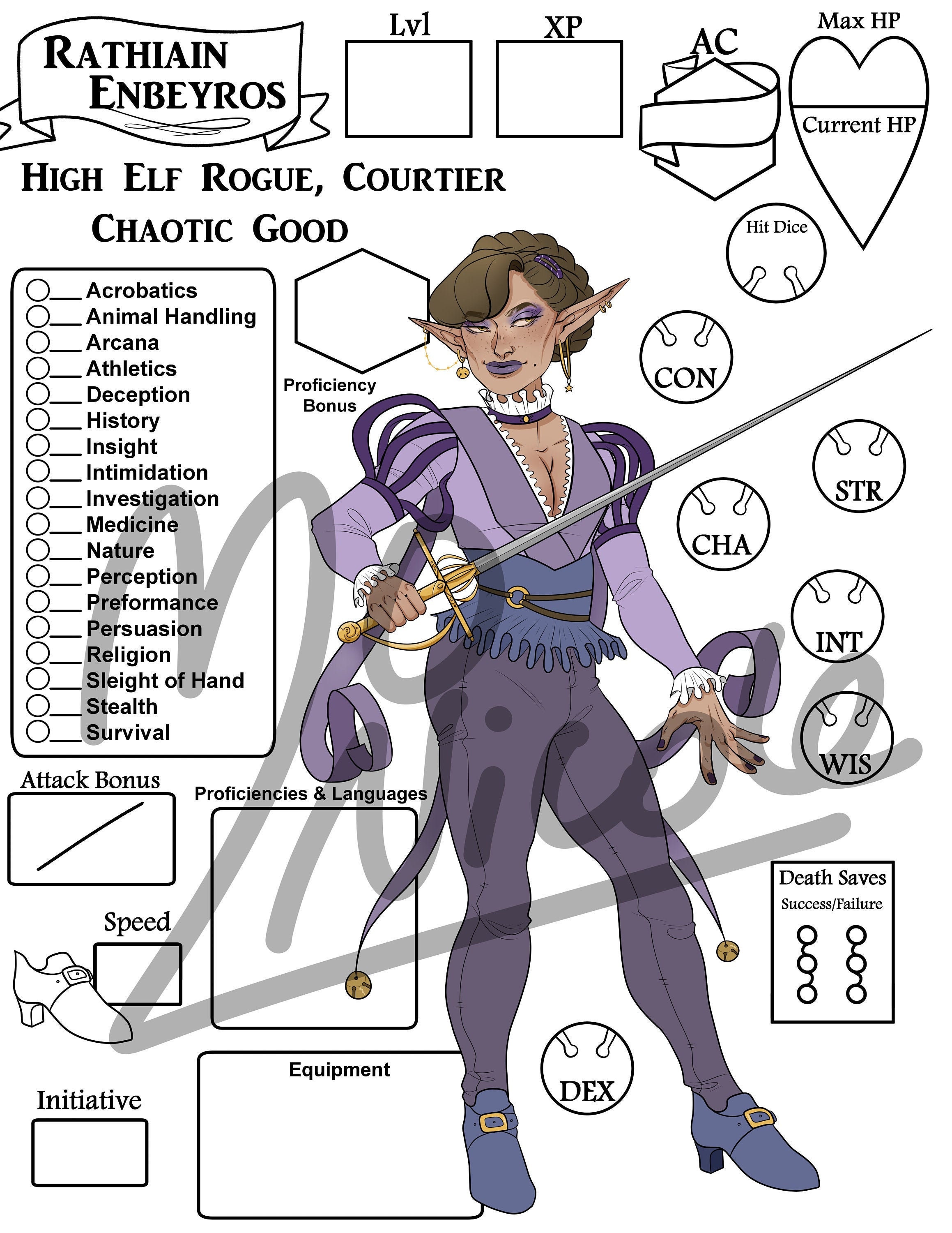 Dnd Character Sheet Oc Squitemomenu Wallpaper 