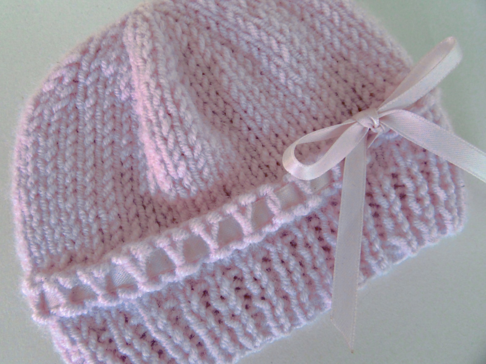 Pdf Baby Knitting Pattern Premature to 1 Year Old Babys Girls Beanie ...