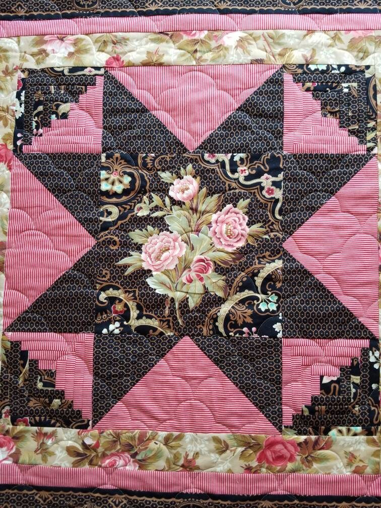 Handmade Quilt, English Pathways Quilt, Full-size to Queen-size - Etsy