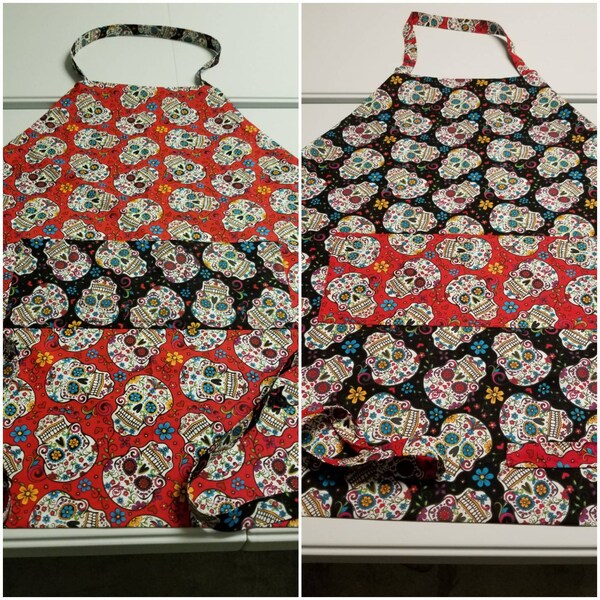 Skull Apron - Etsy
