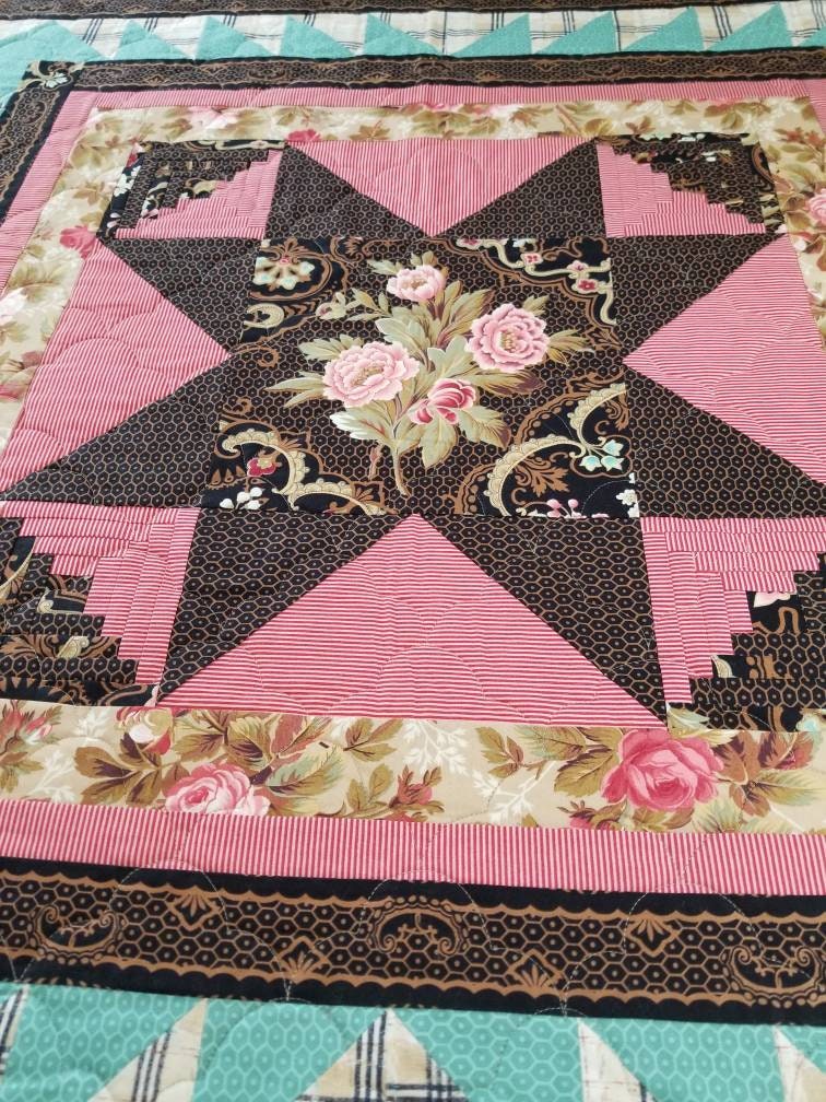 Handmade Quilt, English Pathways Quilt, Full-size to Queen-size - Etsy