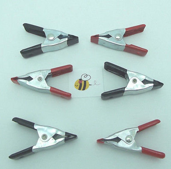 2 BONDING CLIPS Clamps Hold Projects for Gluing Set of - Etsy