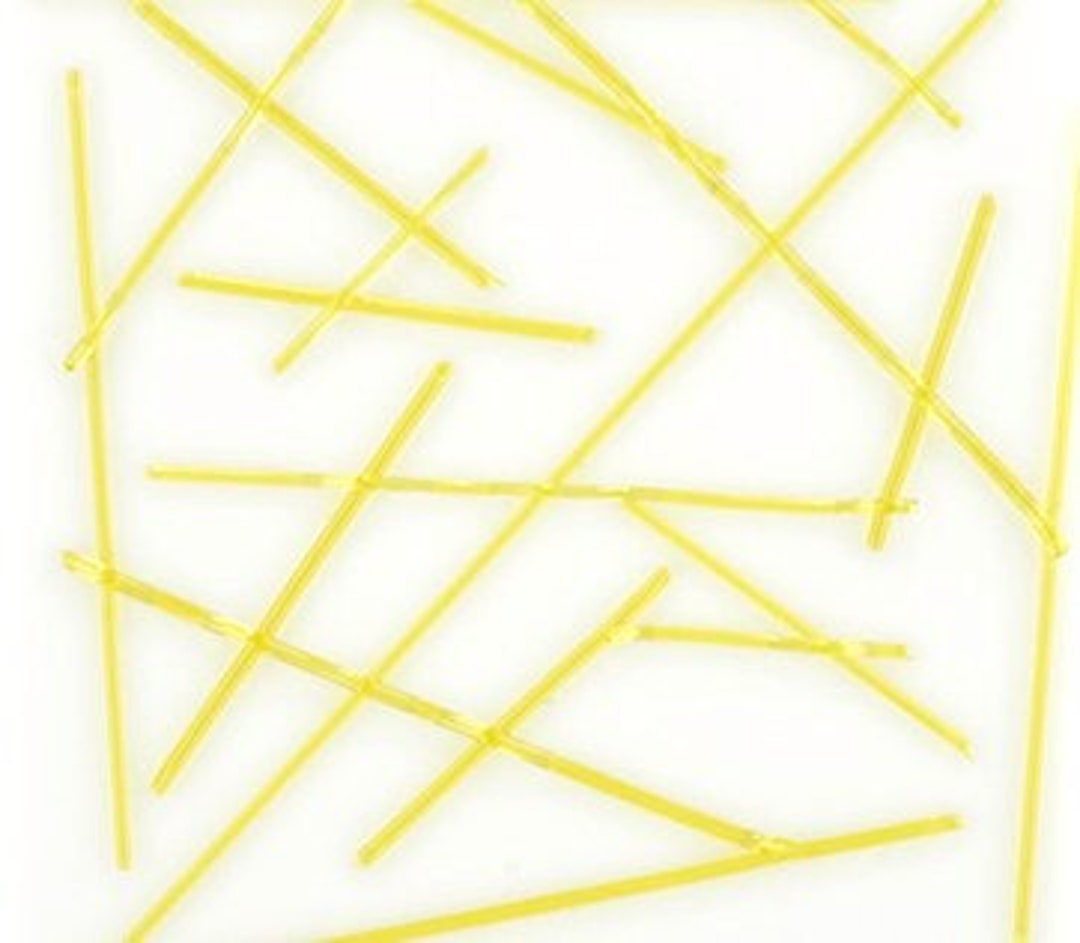 Yellow Semi Transparent Opal STRINGERS Full Tube Oceanside Glass and ...