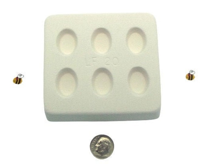 Best Seller MINI OVALS Little Fritters Glass Casting Mold Small Kilns ...