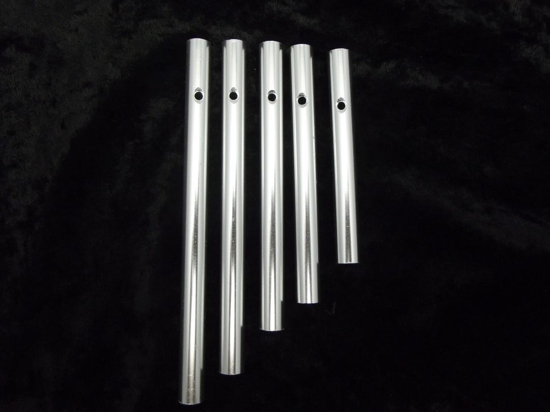 Wind Chime Components Tubes Solid Set of 5 2.95 - 4.9 Inches - Etsy