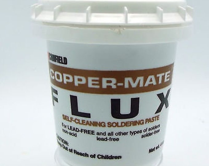 4 Oz Paste Flux Canfield Copper-mate Acid Free & Lead Free is Self ...