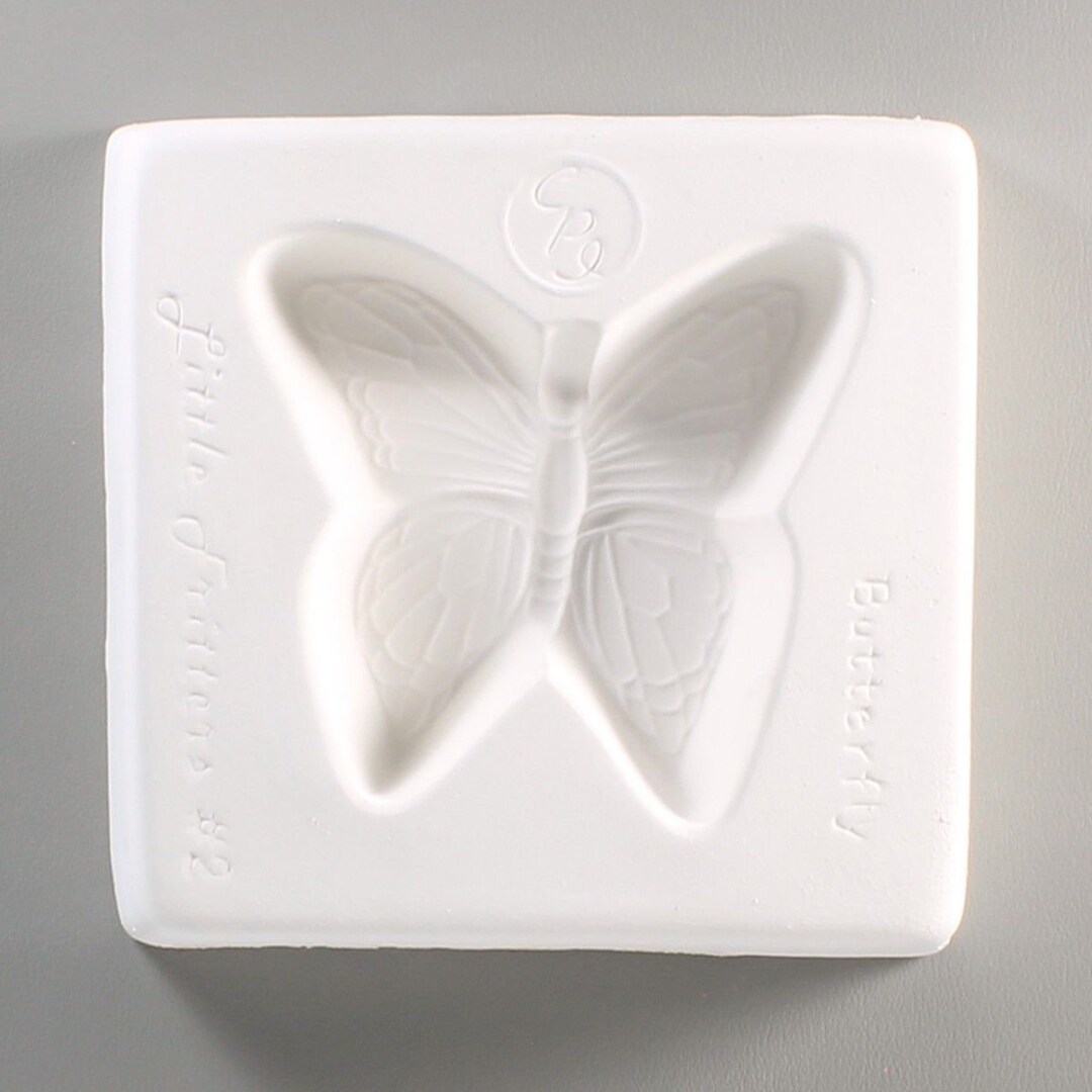 Detailed Butterfly Frit Casting Mold Little Fritters 2 Glass Fusing ...