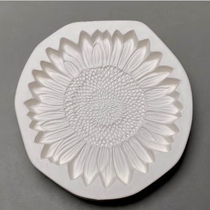 Large Sunflower Glass Frit Casting Mold Creative Paradise LF210 9 1/2 ...