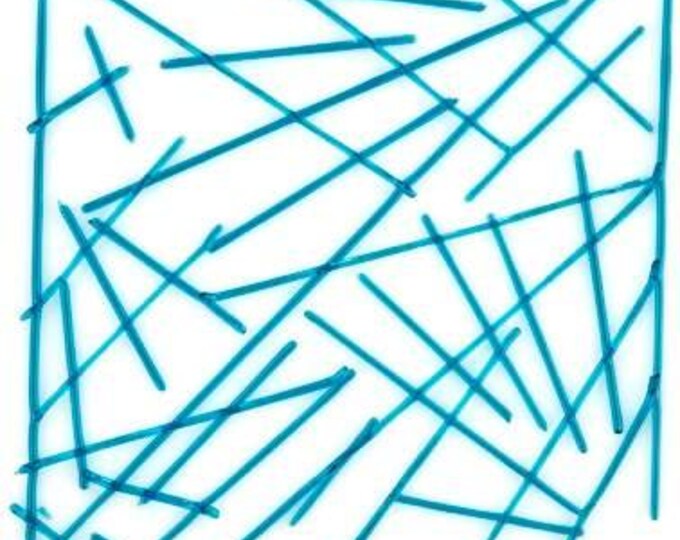 Deep Aqua Transparent STRINGERS Full Tube Oceanside Glass and Tile ...