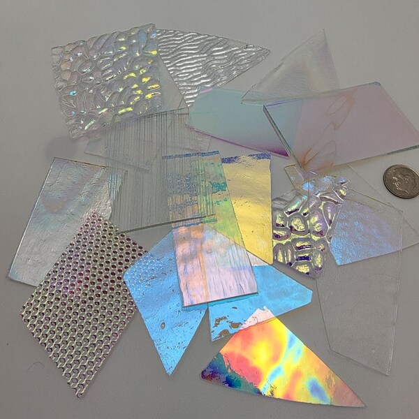 Dichroic Glass Scrap - Etsy Dichroic Glass Scrap - Etsy