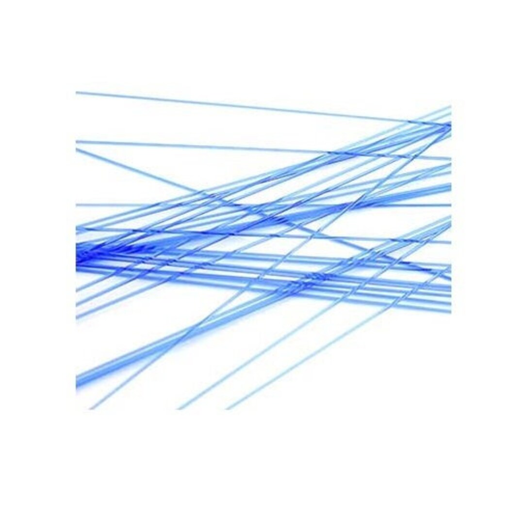 Light Blue Transparent STRINGERS Full Tube Oceanside Glass and Tile ...