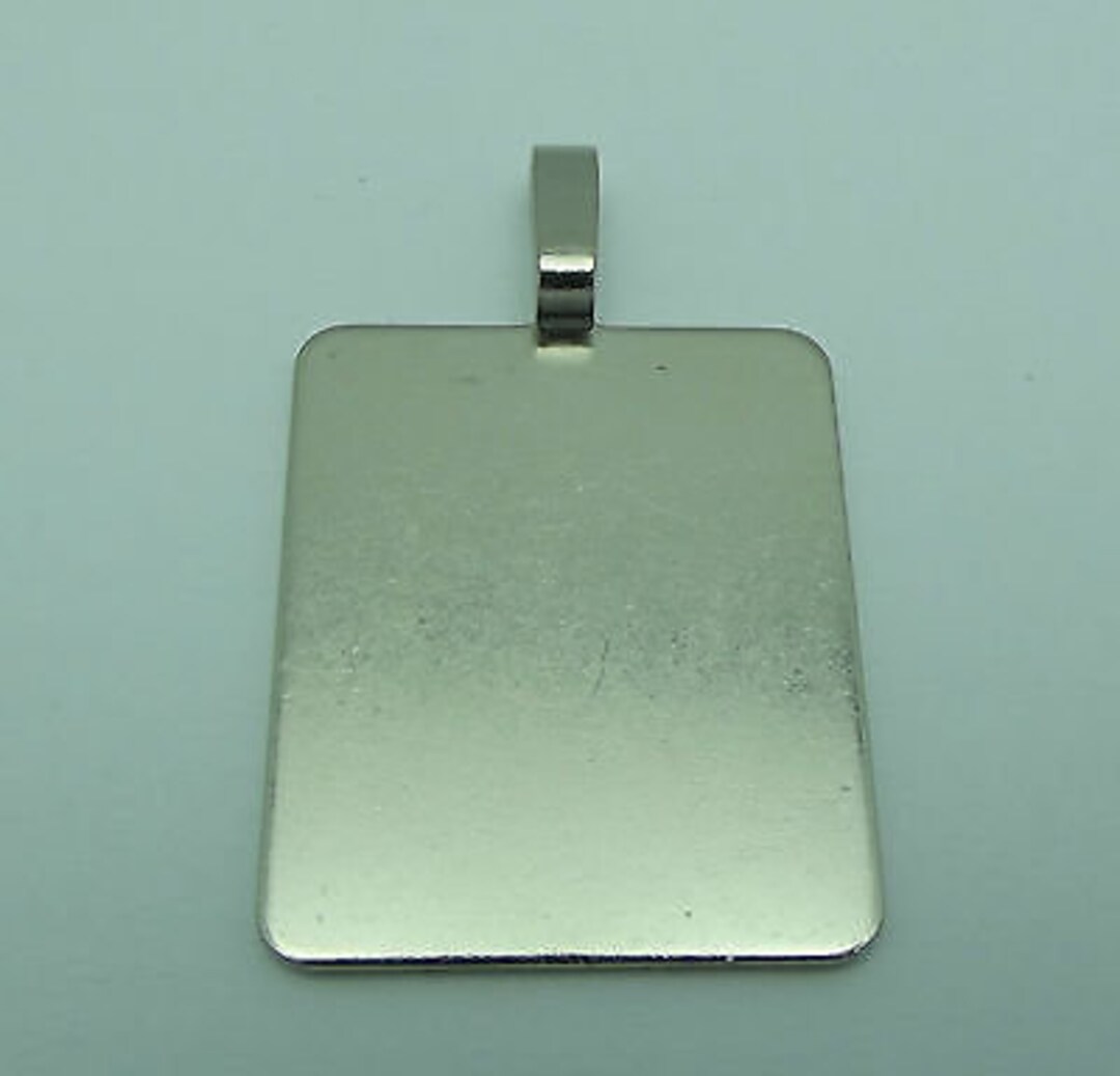 10 Aanraku PENDANT PLATES Large Display Fused Dichroic Luggage Tags ...