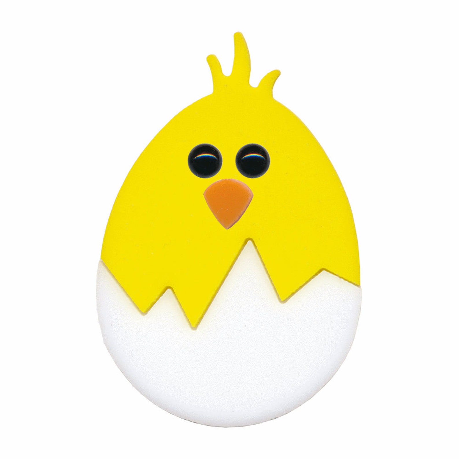 96 Coe Precut Glass Fusing Shape Peepers Egg And Chick Easter Etsy