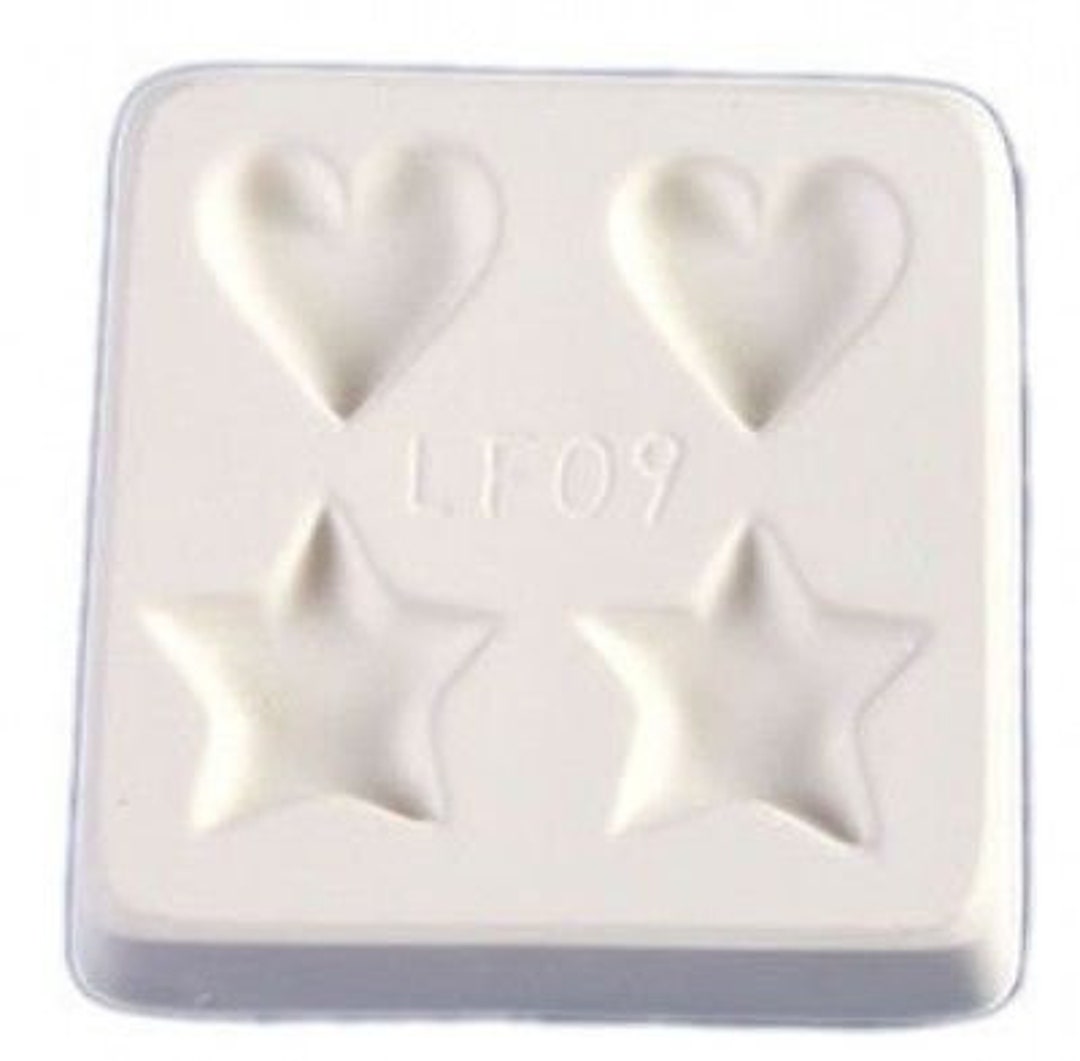 HEARTS and STARS Little Fritters Glass Frit Casting Mold - Etsy