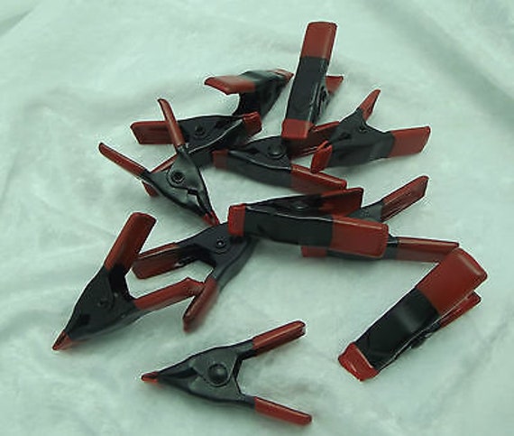 Dozen 12 2 BONDING CLIPS Clamps Hold Projects for Gluing - Etsy