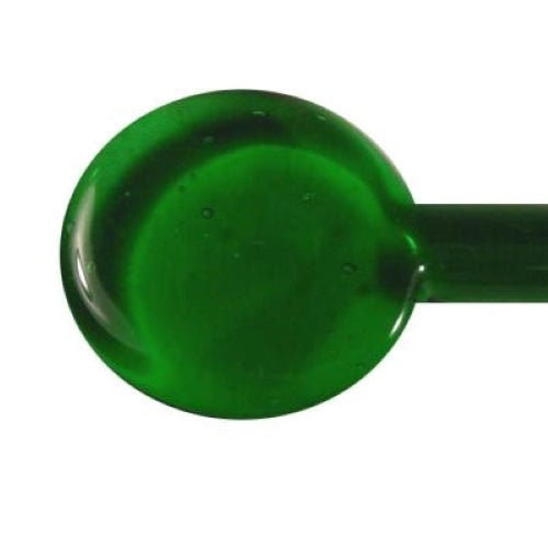 028 Green Light Emerald Transparent 8 Oz Genuine Moretti Effetre Glass ...