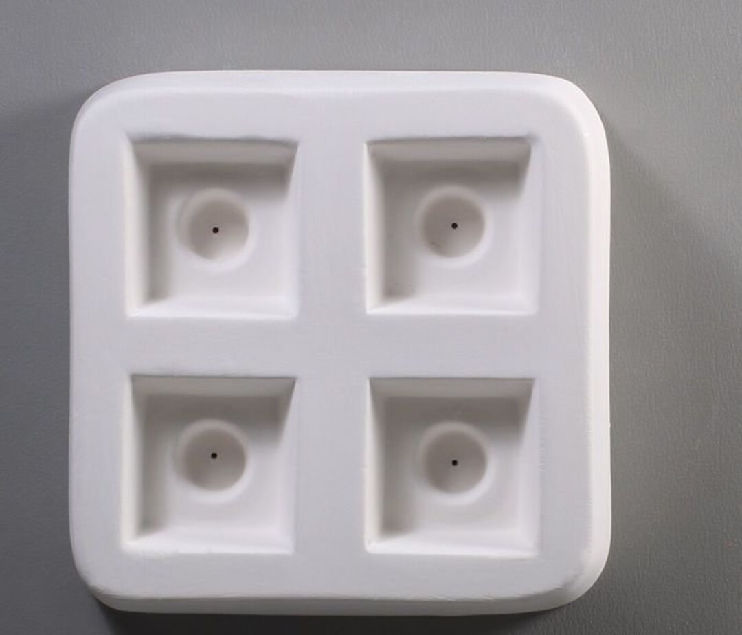 Little Fritters 1.5 SQUARE Knob Pull Mold Glass Fusing - Etsy