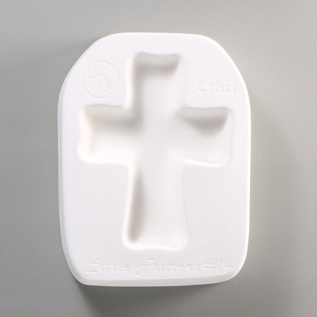 Large Cross Frit Casting Mold Little Fritters 14 Glass Kiln Fusing ...