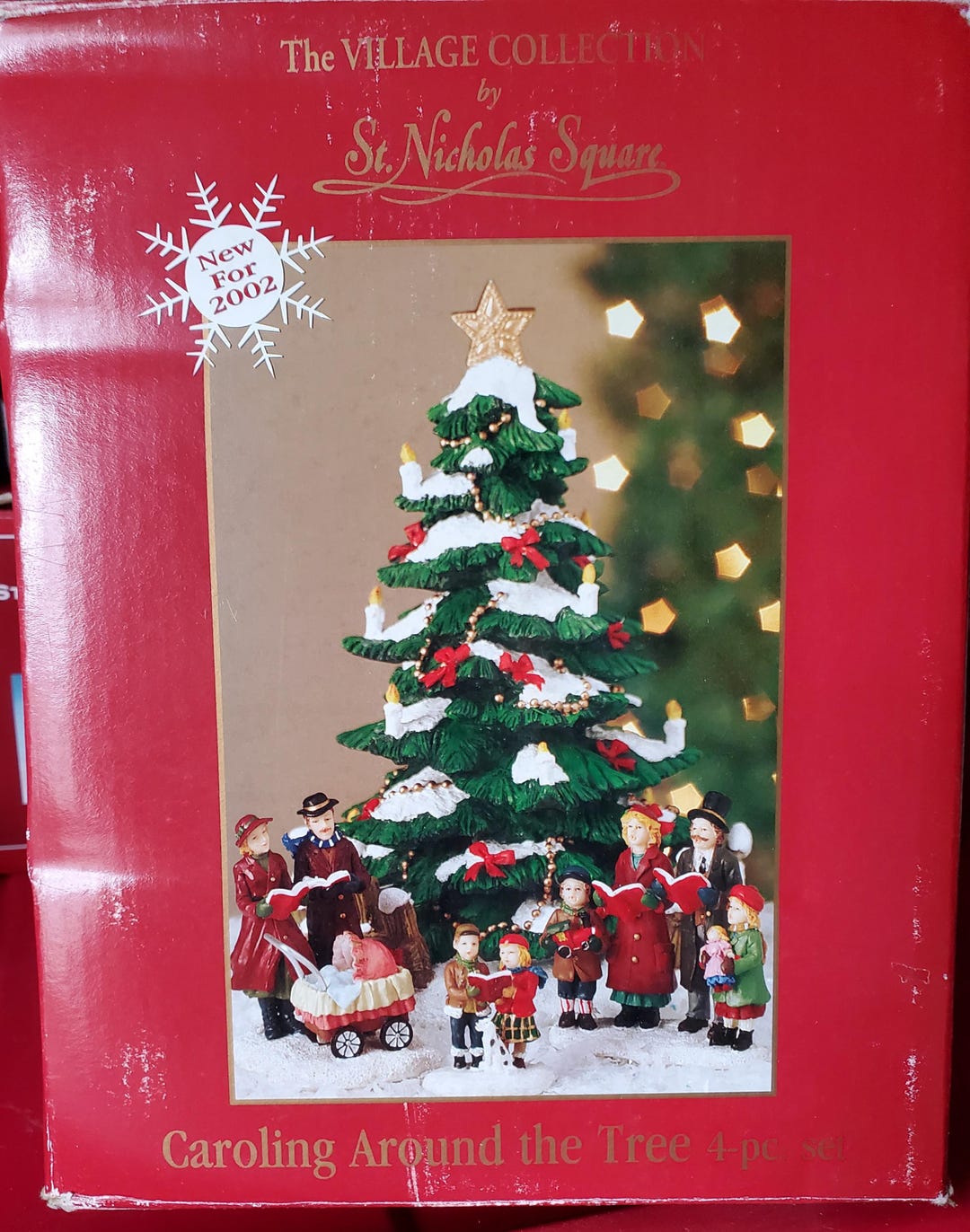 St. Nicholas Square Caroling Around the Tree Collectable, Missing ...