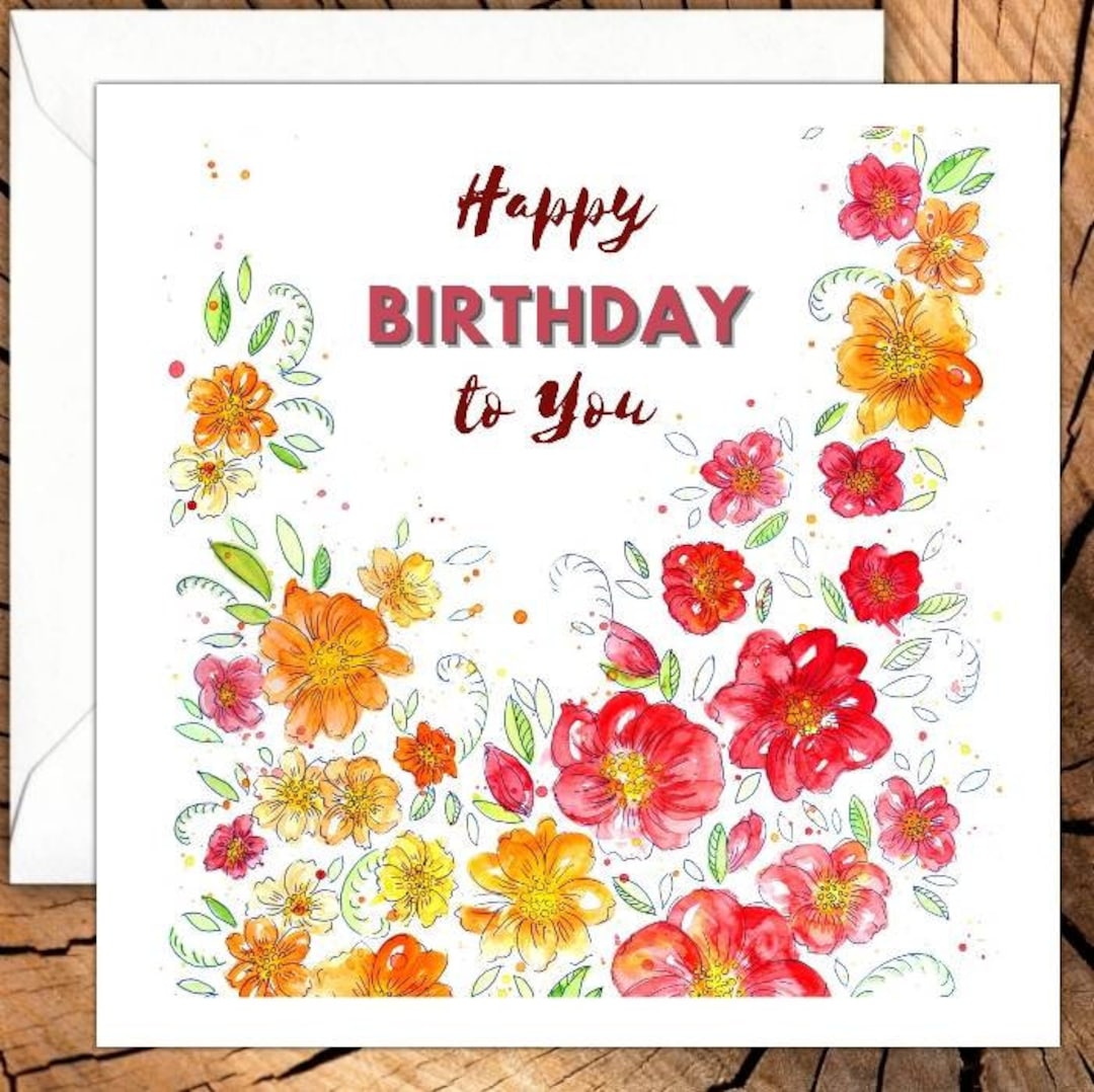 Birthday Card For Women