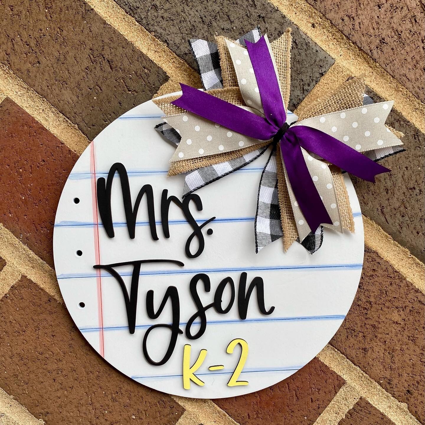 Custom Teacher Name Door Sign Classroom Decor School - Etsy UK