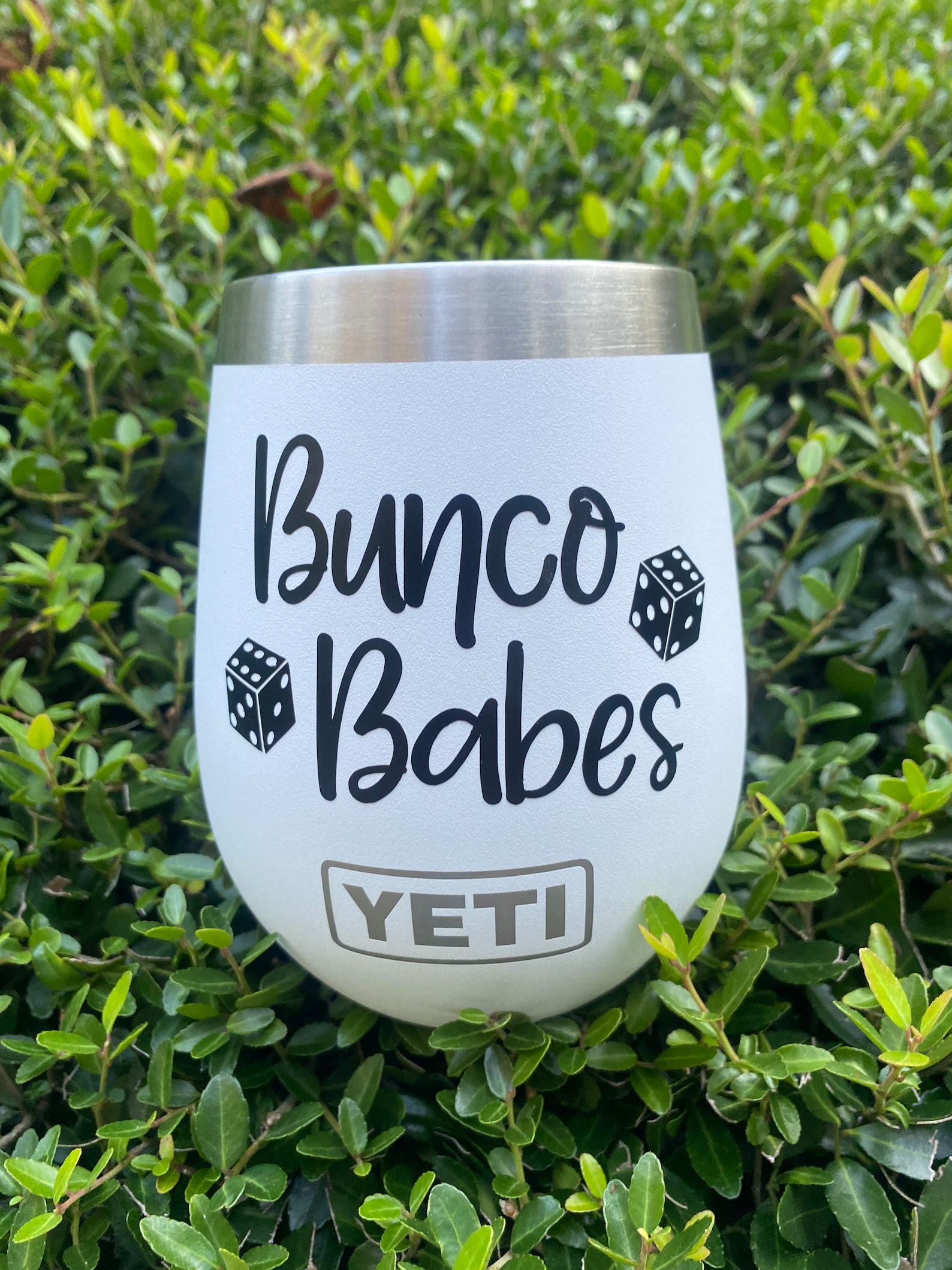Bunco Babes Wine Tumbler Decal, Bunco Queen, Dice Game Vinyl Sticker ...