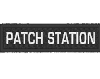 Velcro name patch | Etsy