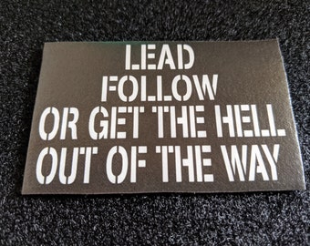 Get the Lead Out - Etsy