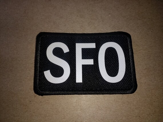 Cut Vinyl Overlay Custom Personalized CALL SIGN Patches | Etsy