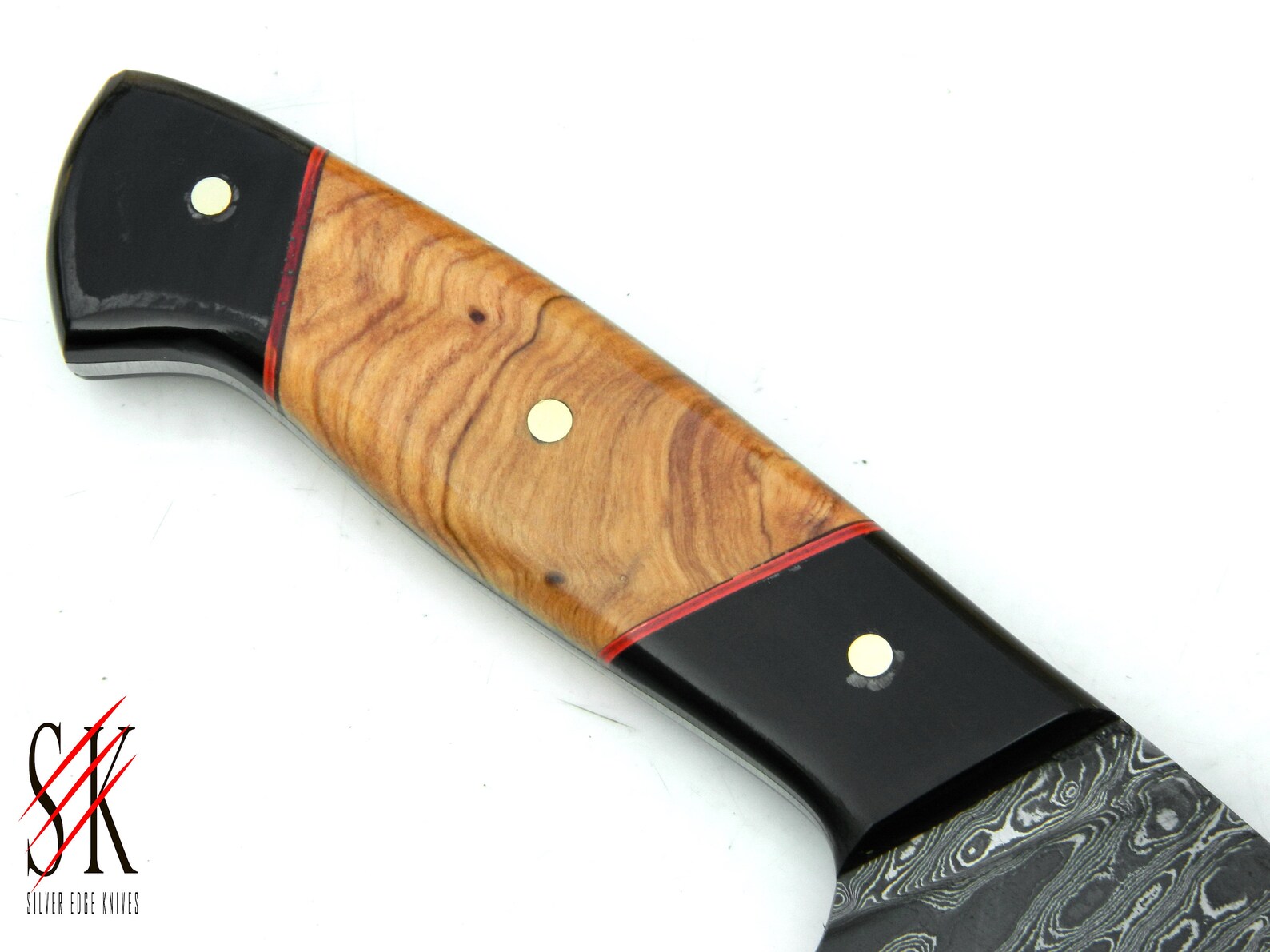 Damascus Steel Kitchen Chef Knife Custom Handmade Ladder San - Etsy