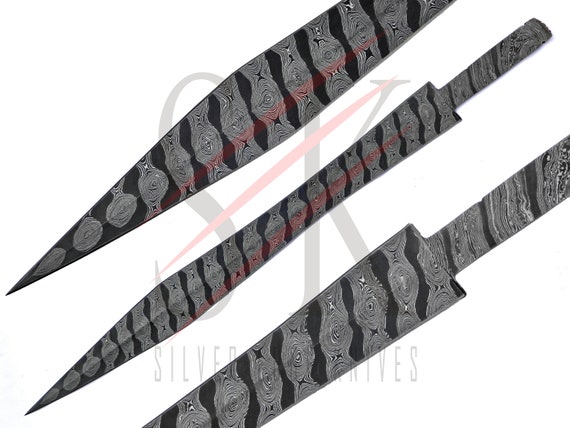 Custom Handmade Damascus Steel Gladius Sword Blank Blade OAL - Etsy