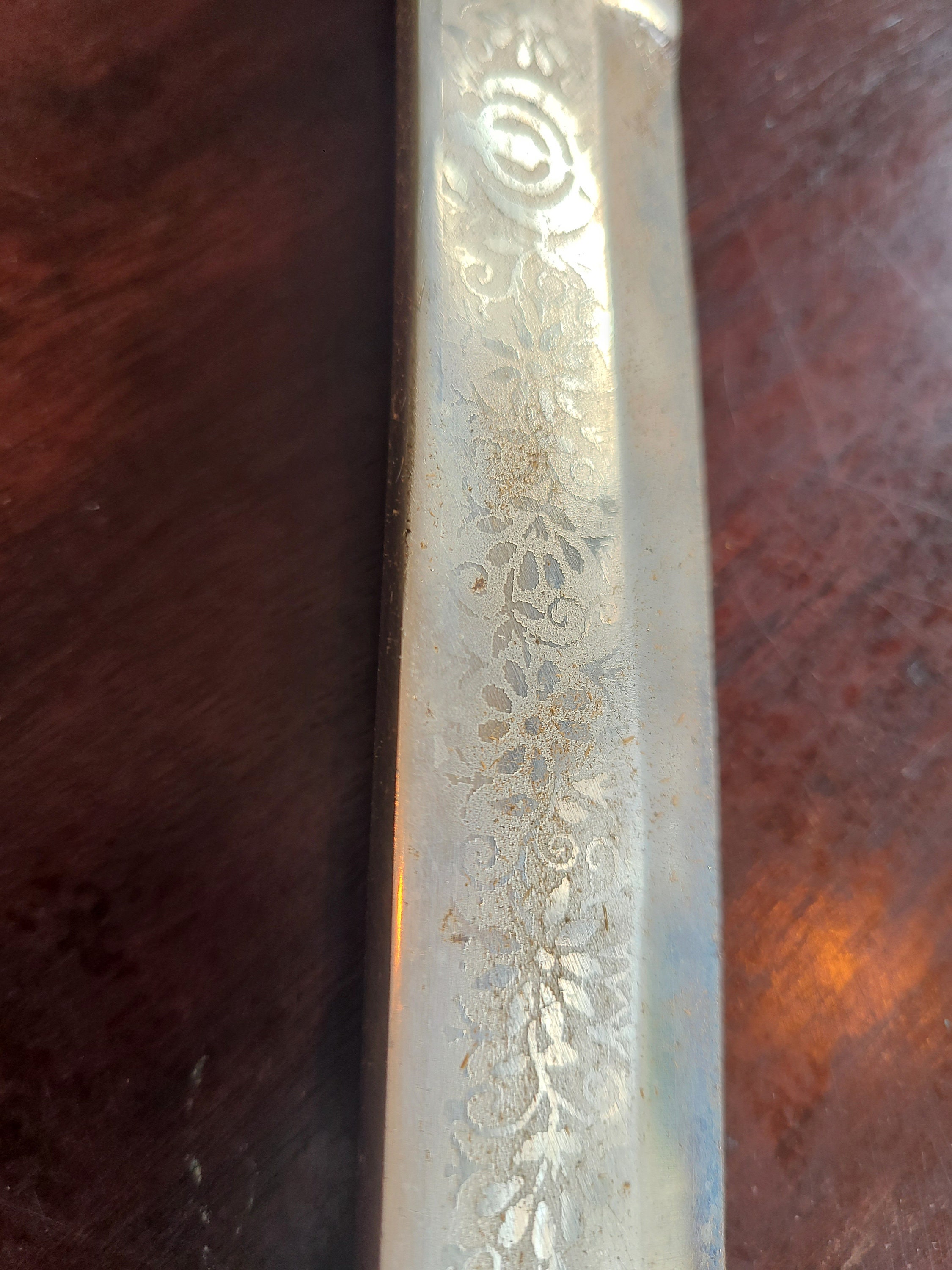 Antique Ornate Sword Saber Made in India Brass Handle 32" - Etsy