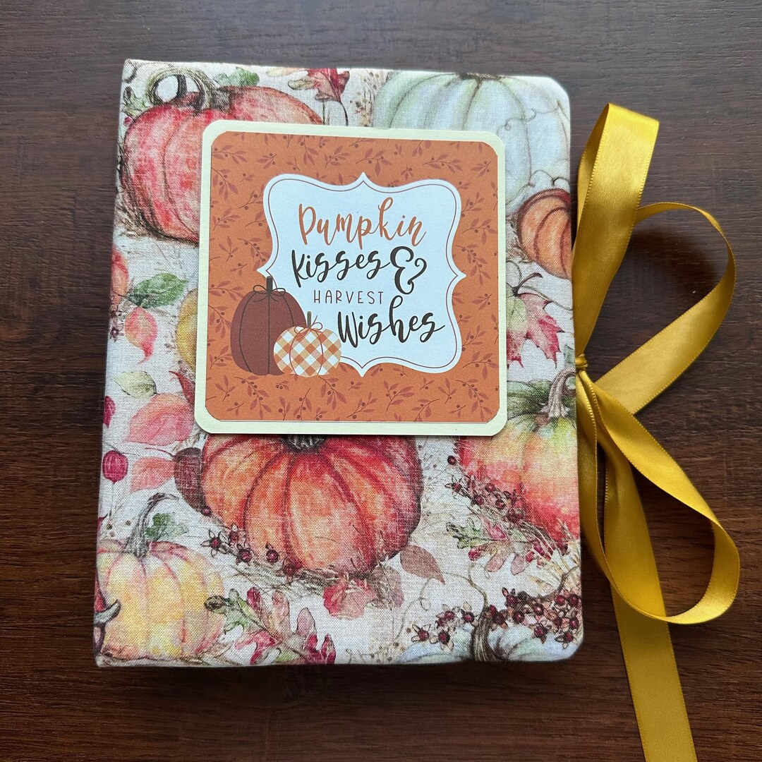 Handmade Thanksgiving Photo Album – Autumn Harvest Memories - Etsy